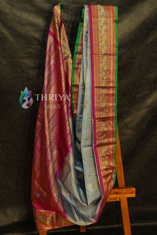 Shop Pure Zari Handwoven Kanchipuram Silk Sarees Online in Bangalore ...